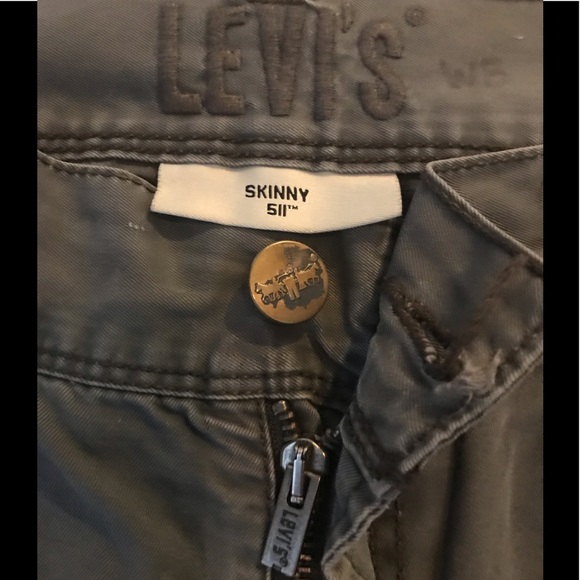 Levi's | Pants & Jumpsuits | Vintage Levis Skinny 51 Distressed Chinos ...